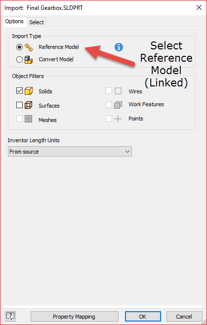 AnyCAD in Inventor: Working with Other CAD Files